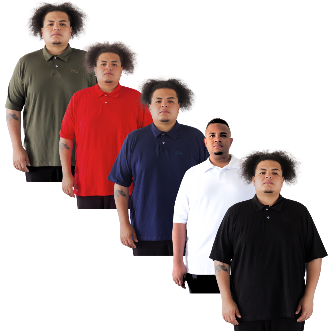 POLOS PACK X5 LOOK COMPLETO – Doble XL